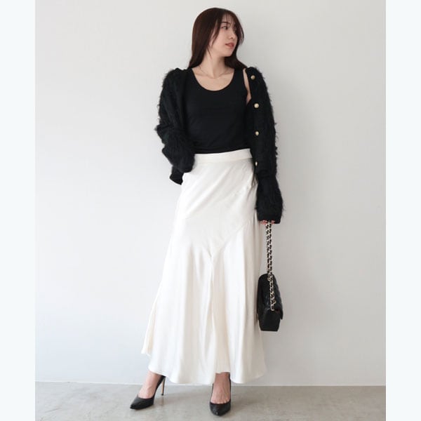 アンビエント（AMBIENT）/サテンマーメイドマキシスカート