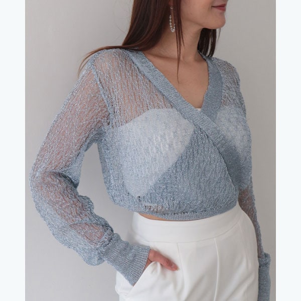 アンビエント（AMBIENT）/オープンワーク2ウェイニット