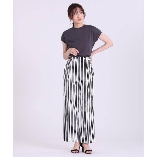 イネド/ストライプマリンパンツ