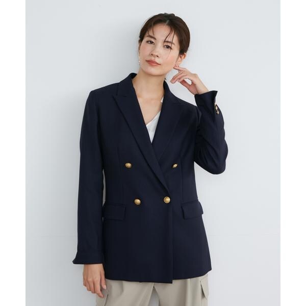 イネド（INED）/定番ダブルブレストジャケット