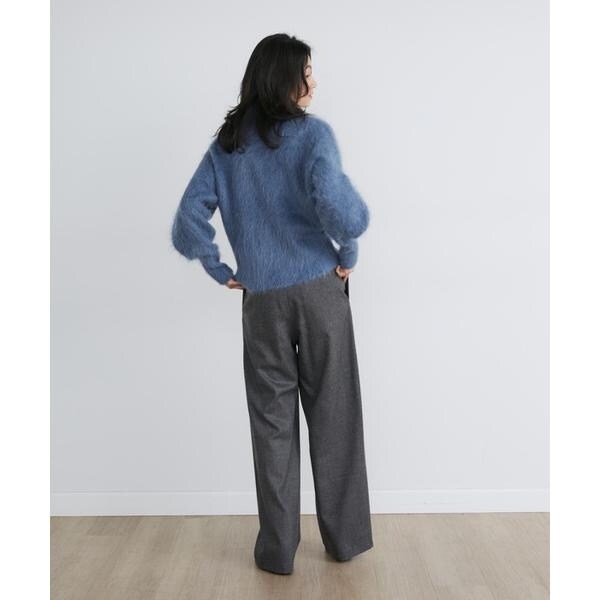 イネド（INED）/ウールサキソニーラップパンツ《la veille by SUPERIOR CLOSET》