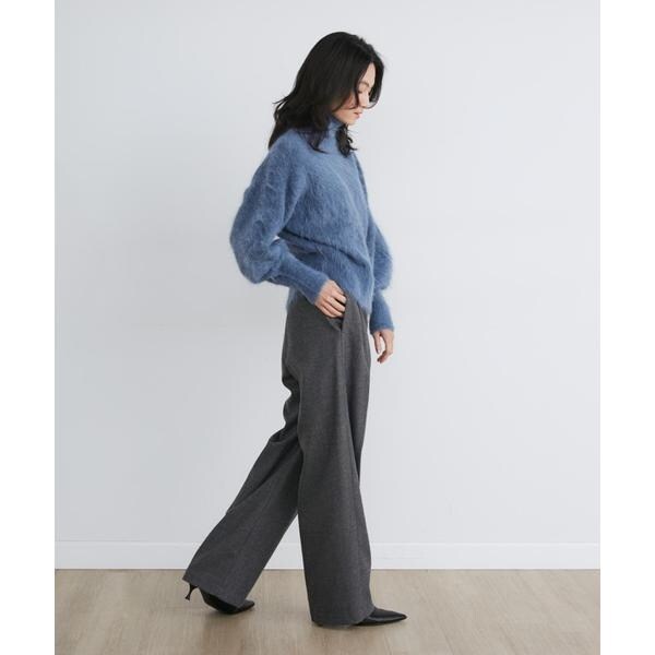 イネド（INED）/ウールサキソニーラップパンツ《la veille by SUPERIOR CLOSET》