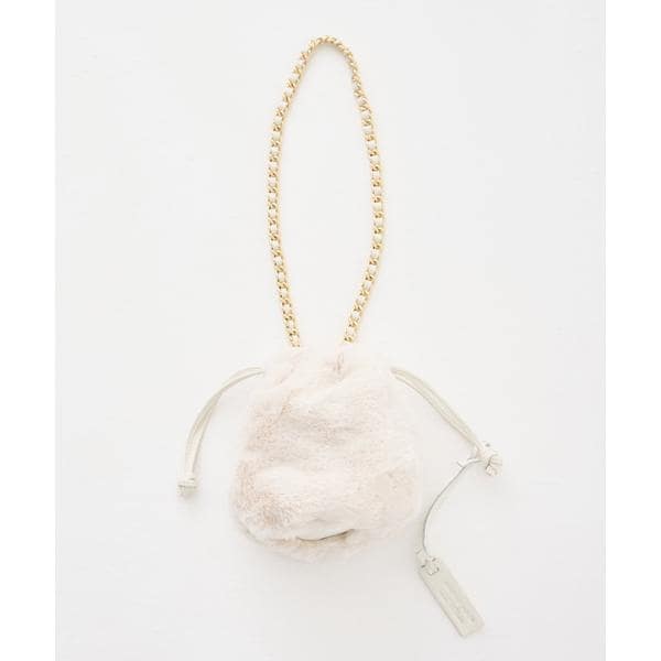 イネド（INED）/《SUPERIOR CLOSET》チェーンショルダーファーバッグ《MARCO MASI》