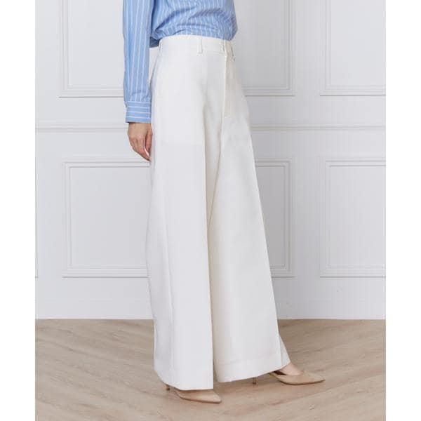 イネド（INED）/《大きいサイズ》美脚ワイドパンツ