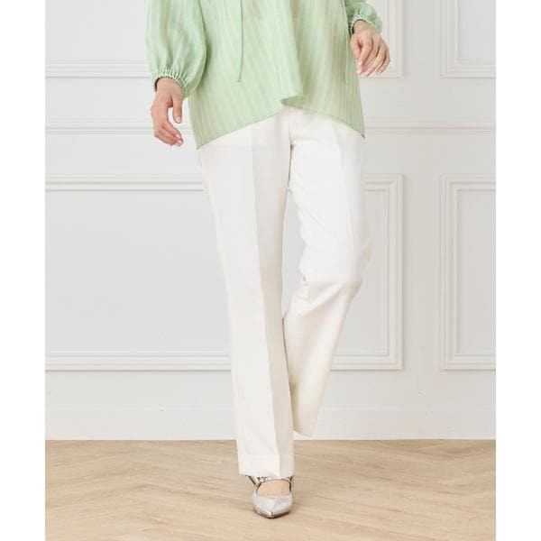 イネド（INED）/《大きいサイズ》美脚セミフレアパンツ