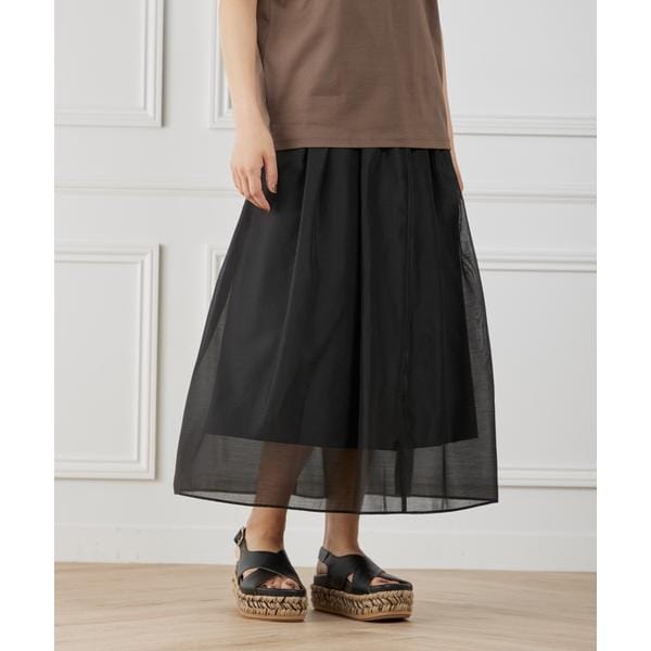 イネド（INED）/《大きいサイズ》シアースカート