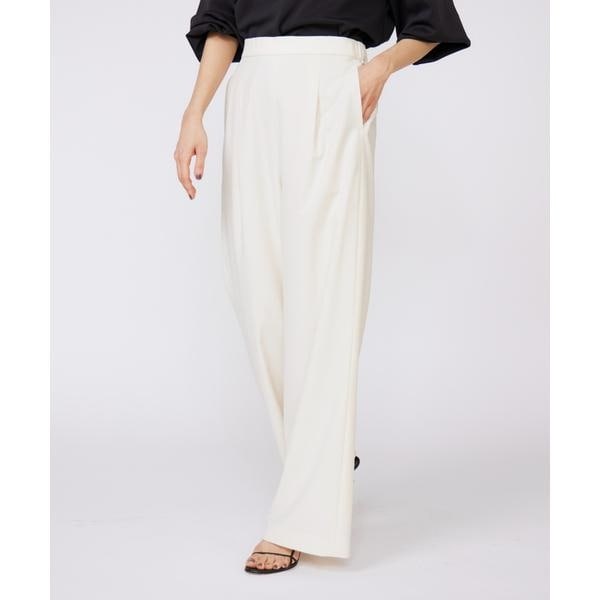 イネド（INED）/《大きいサイズ》イージーワイドパンツ