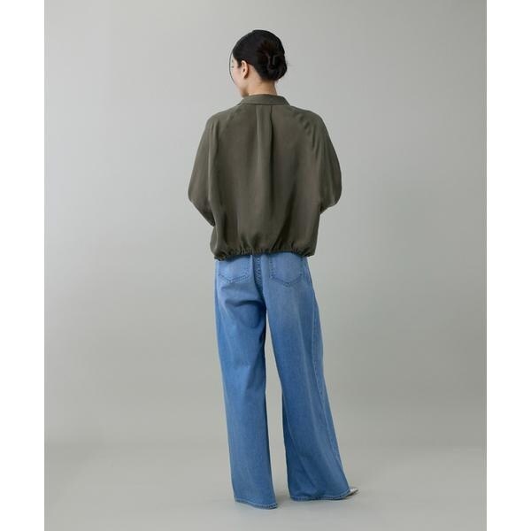 イネド（INED）/INED別注 ツータックワイドデニム Lemongrass《Healthy DENIM》