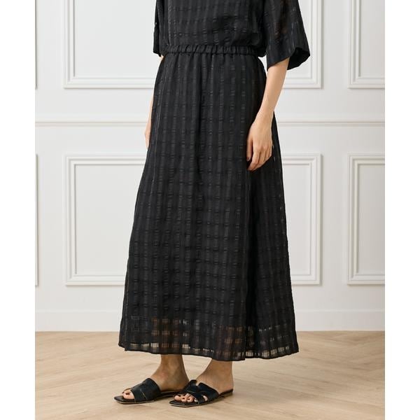 イネド（INED）/シアーチェックバイアススカート