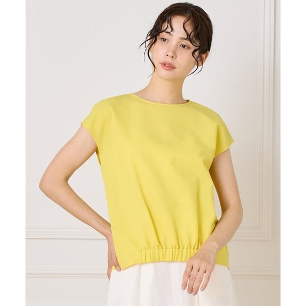 イネド（INED）/《大きいサイズ》フレンチスリーブトップス
