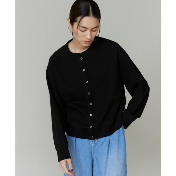 イネド（INED）/ドットボタンカーディガン《YVON》