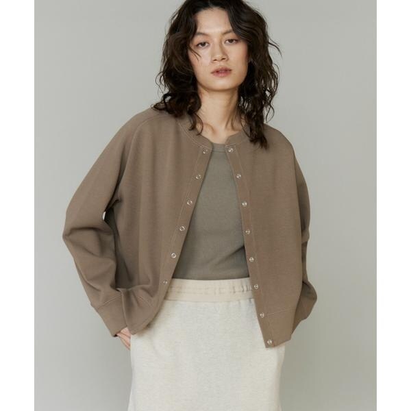 イネド（INED）/ドットボタンカーディガン《YVON》