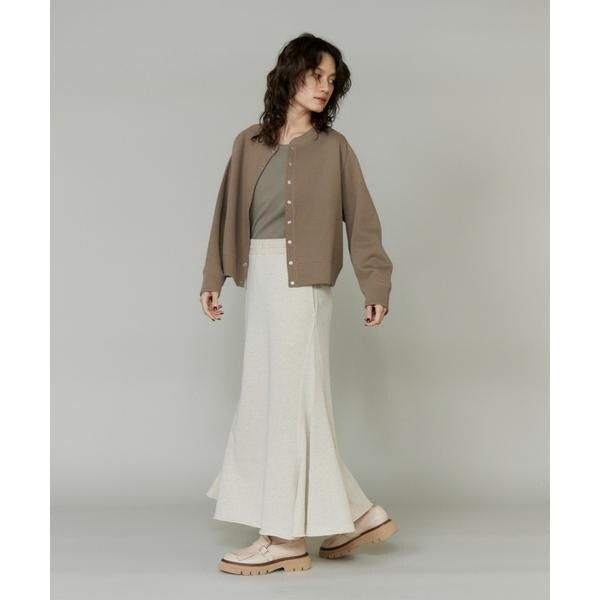 イネド（INED）/ドットボタンカーディガン《YVON》