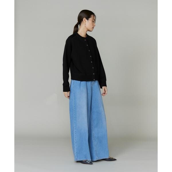 イネド（INED）/ドットボタンカーディガン《YVON》