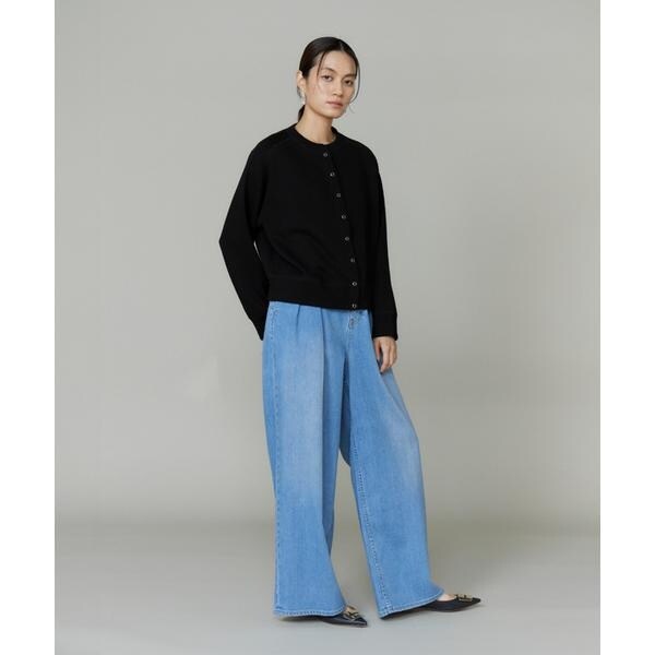 イネド（INED）/ドットボタンカーディガン《YVON》