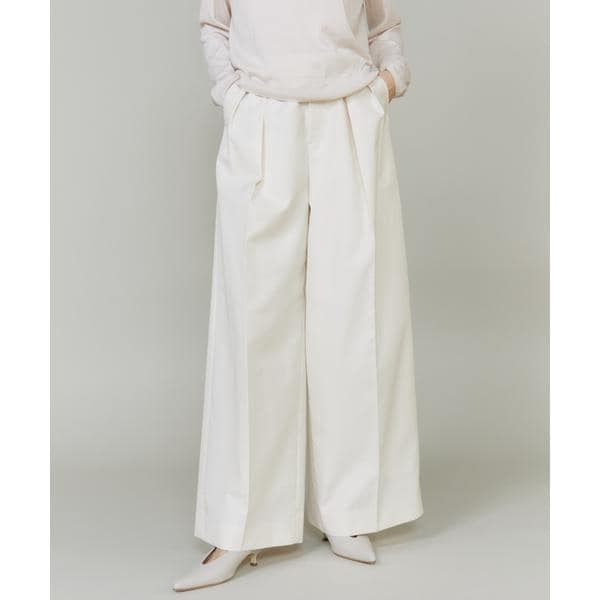 イネド（INED）/《三尋木奈保コラボ・Oggi11月号掲載商品》大人ワイドチノパンツ