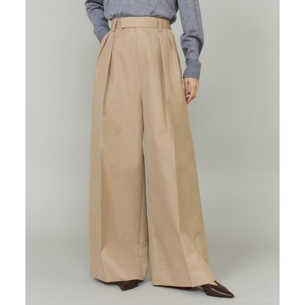 イネド（INED）/《三尋木奈保コラボ・Oggi11月号掲載商品》大人ワイドチノパンツ