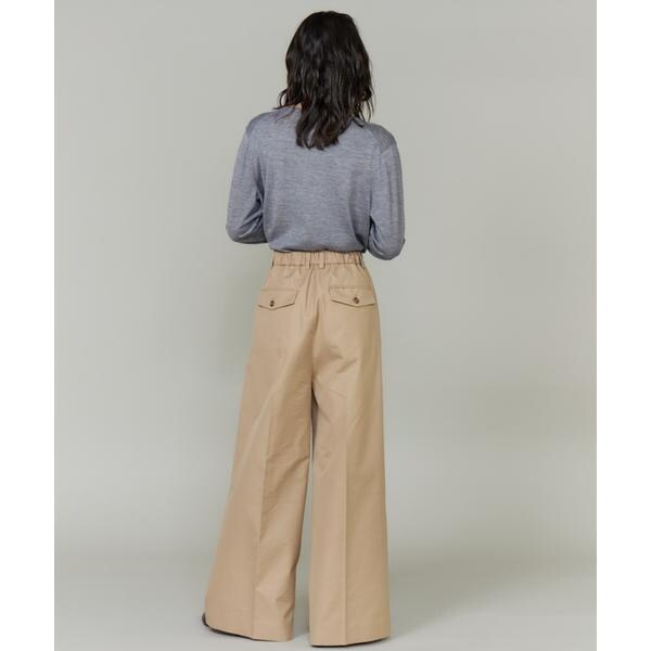イネド（INED）/《三尋木奈保コラボ・Oggi11月号掲載商品》大人ワイドチノパンツ