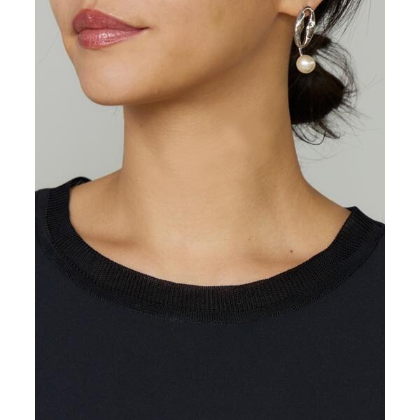 イネド（INED）/《大きいサイズ》吸汗速乾ジョーゼットプルオーバー