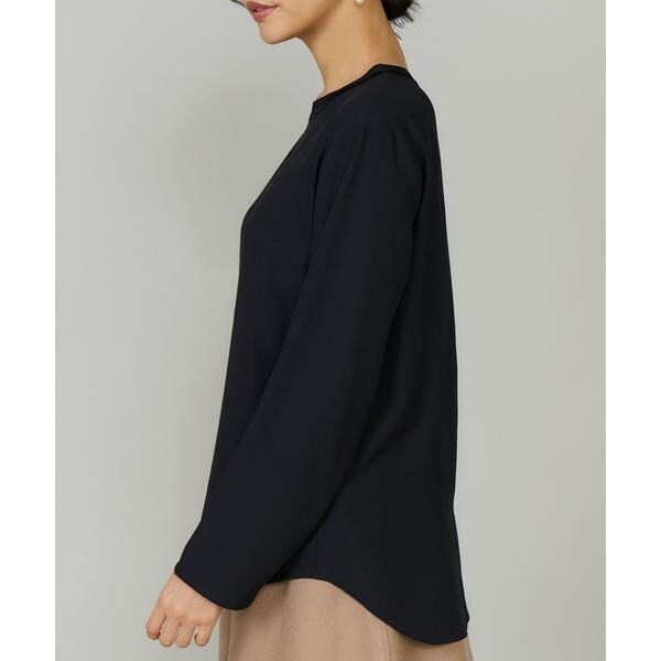 イネド（INED）/《大きいサイズ》吸汗速乾ジョーゼットプルオーバー