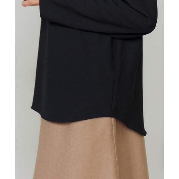 イネド（INED）/《大きいサイズ》吸汗速乾ジョーゼットプルオーバー