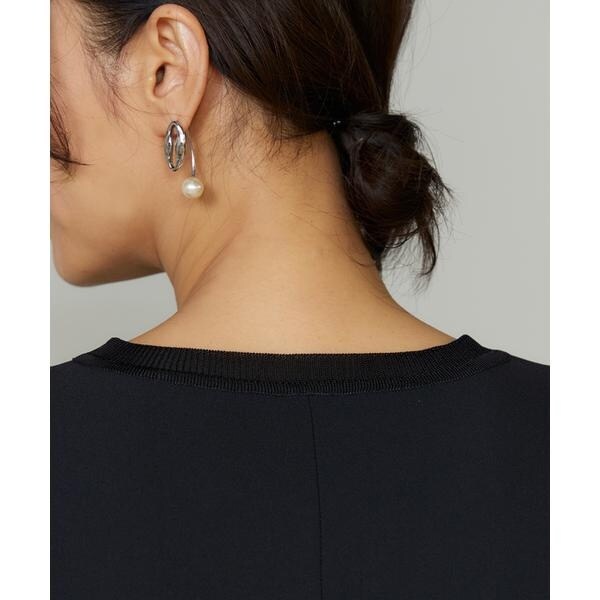 イネド（INED）/《大きいサイズ》吸汗速乾ジョーゼットプルオーバー