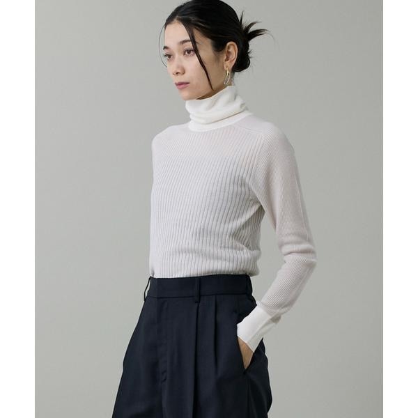 イネド（INED）/リブタートルニット《Cuoo》