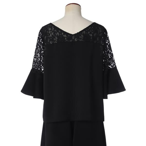 マーリエ ル カセット（Maglie le cassetto）/《M Maglie le cassetto》レースドッキングブラウス