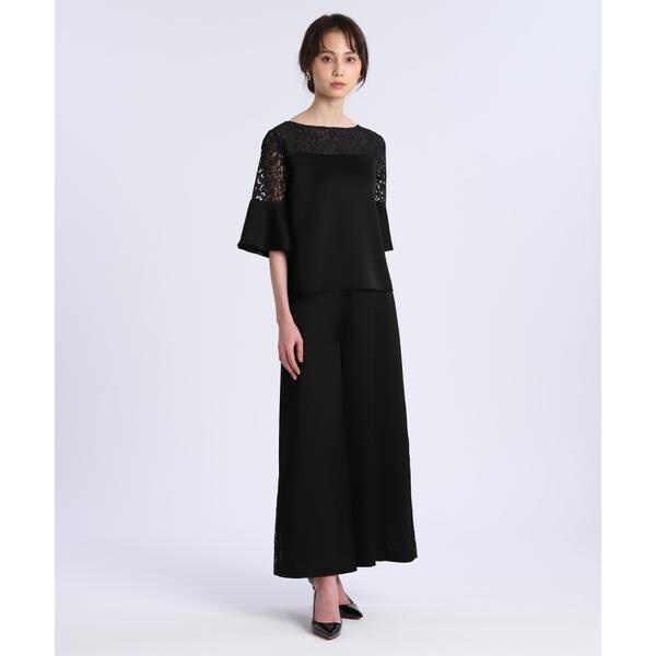 マーリエ ル カセット（Maglie le cassetto）/《M Maglie le cassetto》レースドッキングブラウス