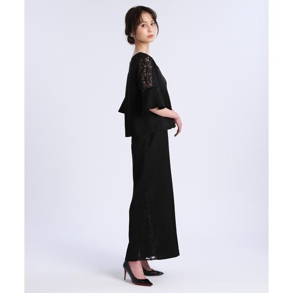 マーリエ ル カセット（Maglie le cassetto）/《M Maglie le cassetto》レースドッキングブラウス