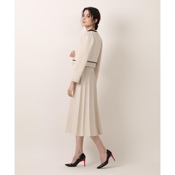 マーリエ ル カセット（Maglie le cassetto）/《M Maglie le cassetto》バイカラーニットワンピース