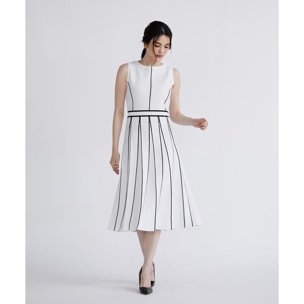 マーリエ ル カセット（Maglie le cassetto）/《M Maglie le cassetto》ラインニットワンピース