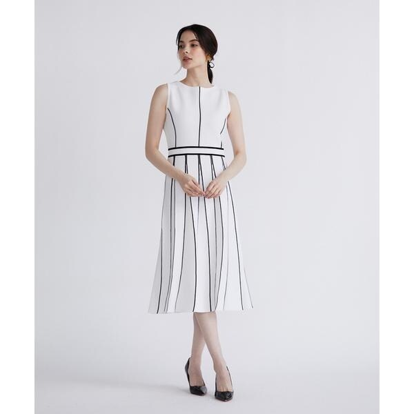 マーリエ ル カセット（Maglie le cassetto）/《M Maglie le cassetto》ラインニットワンピース