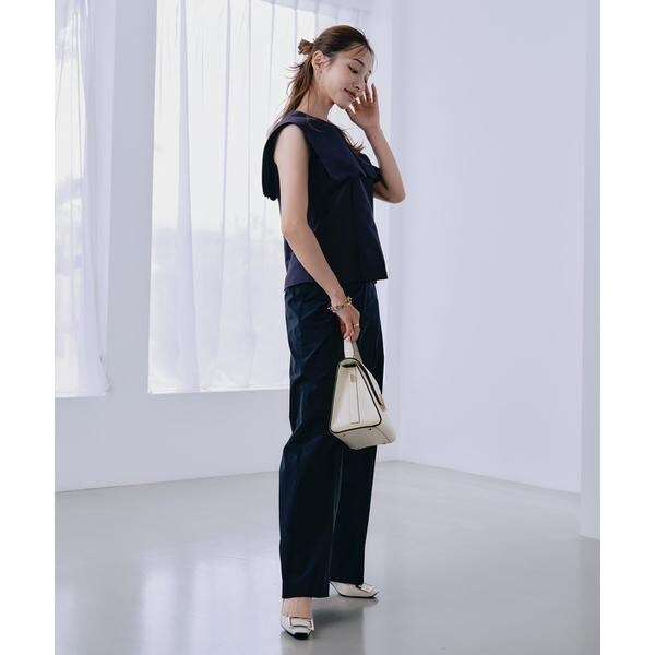 マーリエ ル カセット（Maglie le cassetto）/《M Maglie le cassetto×吉田理紗》“ほの甘”スカラップブラウス