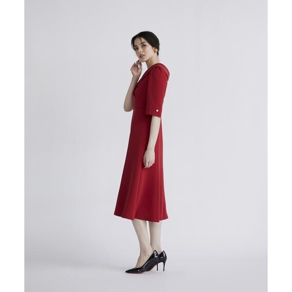 マーリエ ル カセット（Maglie le cassetto）/《M Maglie le cassetto》ショールカラーワンピース