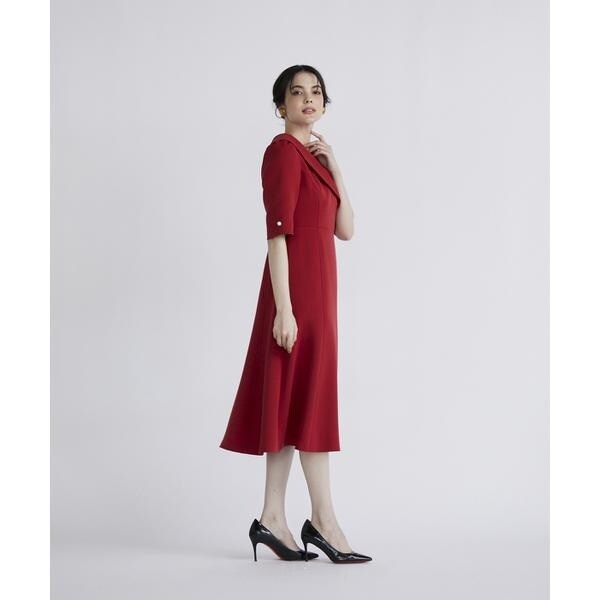 マーリエ ル カセット（Maglie le cassetto）/《M Maglie le cassetto》ショールカラーワンピース