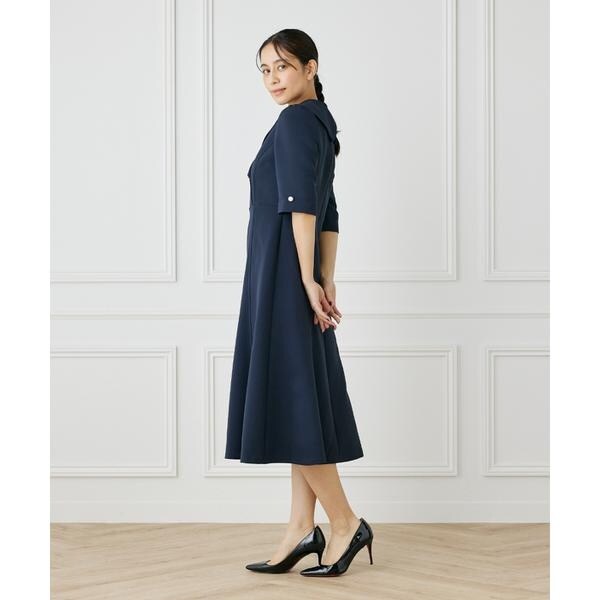 マーリエ ル カセット（Maglie le cassetto）/《M Maglie le cassetto》ショールカラーワンピース