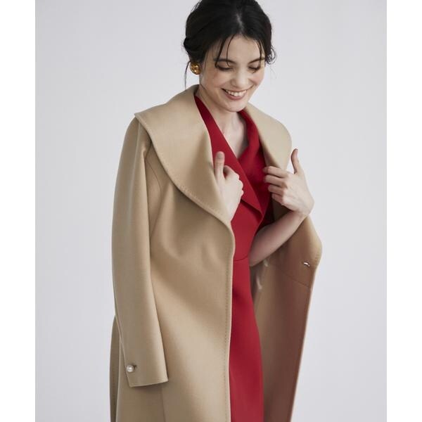 マーリエ ル カセット（Maglie le cassetto）/《M Maglie le cassetto》ショールカラーワンピース