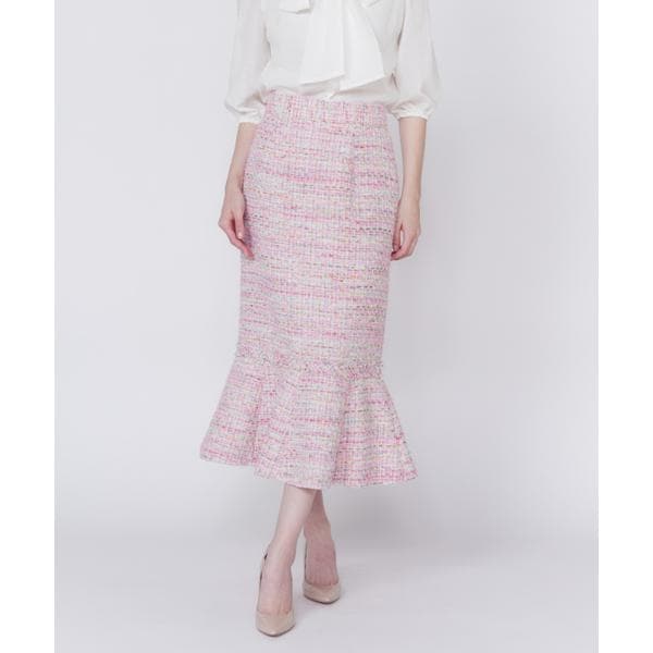 マーリエ ル カセット（Maglie le cassetto）/《M Maglie le cassetto》ツイードマーメイドスカート