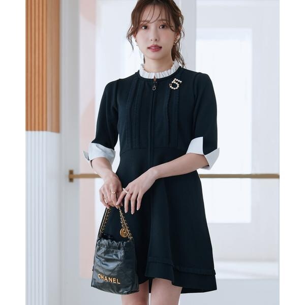 事務服 制服 en joie アンジョア Aラインスカート(55cm丈) 56613