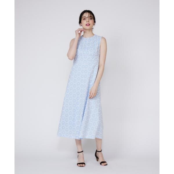 マーリエ ル カセット（Maglie le cassetto）/《大きいサイズ》刺繍レースワンピース