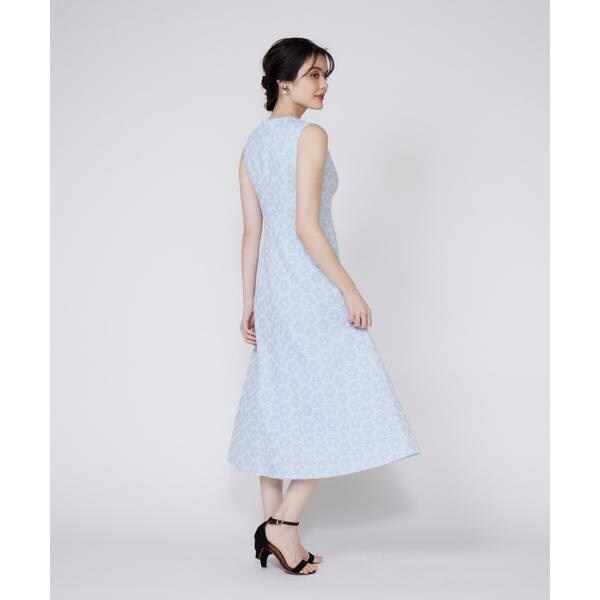 マーリエ ル カセット（Maglie le cassetto）/《大きいサイズ》刺繍レースワンピース