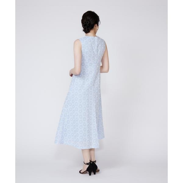 マーリエ ル カセット（Maglie le cassetto）/《大きいサイズ》刺繍レースワンピース