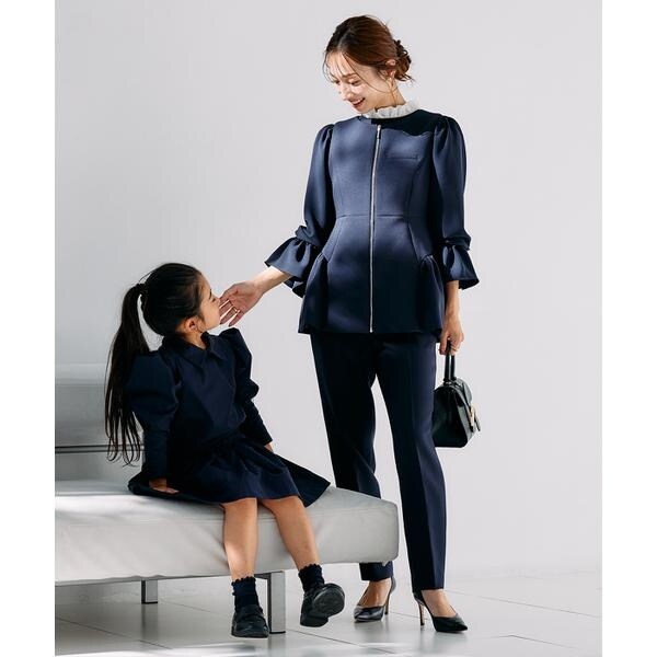 マーリエ ル カセット（Maglie le cassetto）/《M Maglie le cassetto×吉田理紗》美脚ストレートパンツ