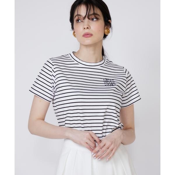 マーリエ ル カセット（Maglie le cassetto）/《大きいサイズ》LOVERコンパクトTシャツ