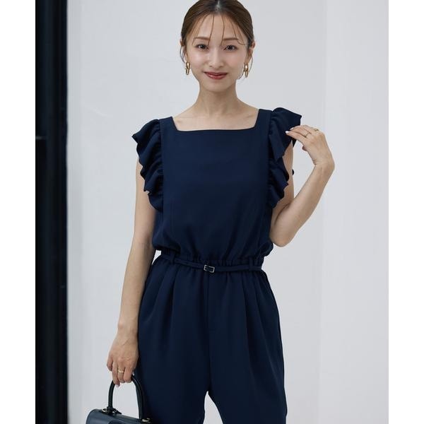 マーリエ ル カセット（Maglie le cassetto）/《M Maglie le cassetto×吉田理紗》大人の甘辛サロペット