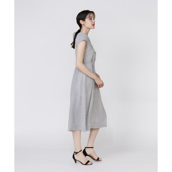 マーリエ ル カセット（Maglie le cassetto）/《WEB限定》シアーチェックワンピース