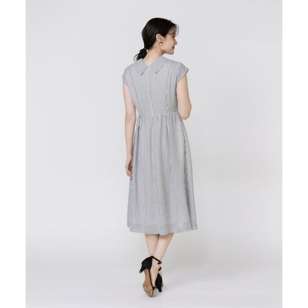 マーリエ ル カセット（Maglie le cassetto）/《WEB限定》シアーチェックワンピース