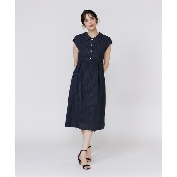 マーリエ ル カセット（Maglie le cassetto）/《WEB限定》シアーチェックワンピース