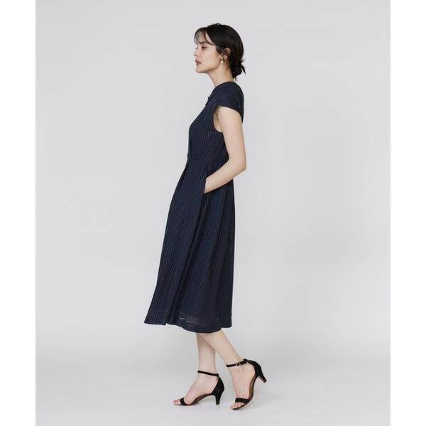 マーリエ ル カセット（Maglie le cassetto）/《WEB限定》シアーチェックワンピース